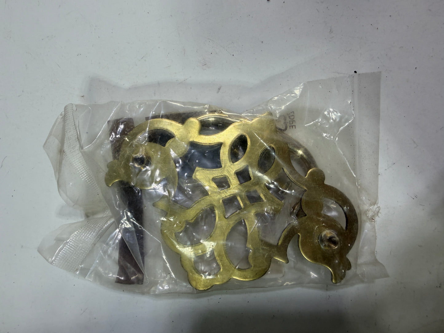 Brass Ornamental Drawer Pull / Handle - NEW – Sailboat Parts